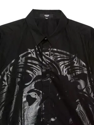 Versace Medusa-print Long-sleeve Shirt