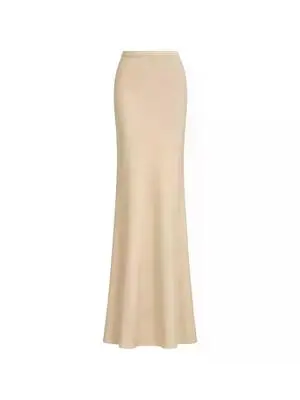 GEMY MAALOUF Silk Maxi Skirt