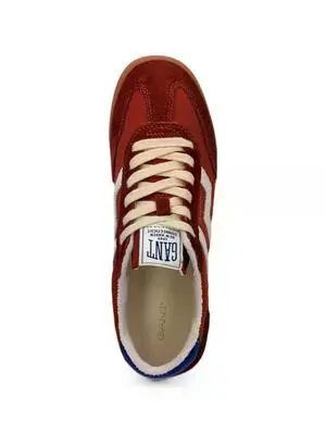 Gant Suede-panelled Logo-print Sneakers