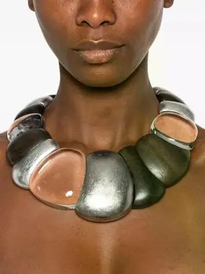 MONIES Oria Wood-beaded Necklace