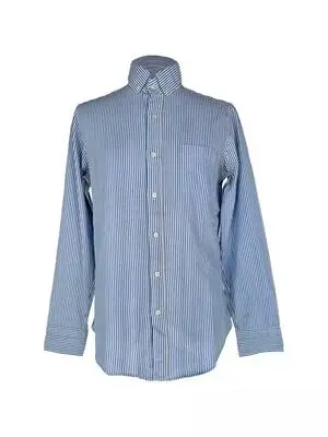 TOM FORD Striped Button-down Shirt - Blue