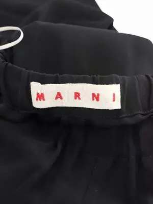 Marni Elasticated-waist Cropped Trousers