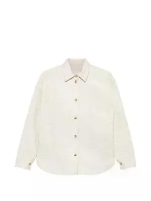 Moncler Quilted Shirt Jacket - Neutrals