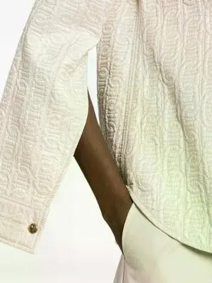 Moncler Quilted Shirt Jacket - Neutrals