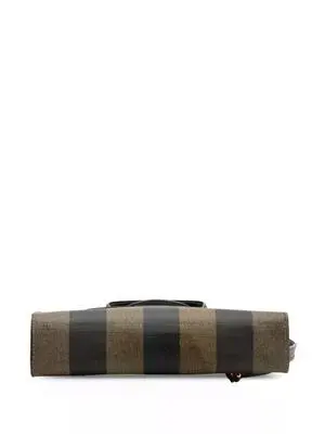 Fendi 20th Century Mini Pequin Coated Canvas Convertible Backpack