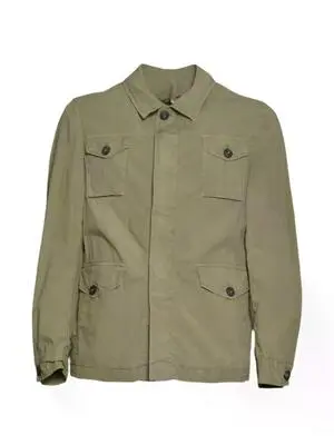 L.B.M. 1911 Four-pocket Button-up Jacket - Green