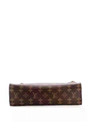 LOUIS VUITTON Sac Plat Nm Bag Monogram Canvas Pm Shoulder Bag - Brown