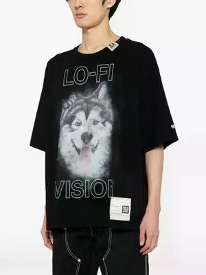 Mihara Yasuhiro Graphic-print Cotton T-shirt
