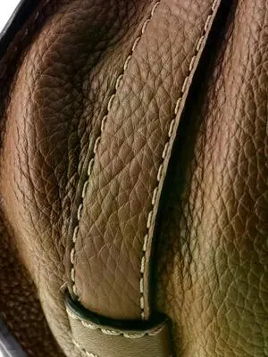 Chloé Marcie Leather Small Crossbody Bag - Brown