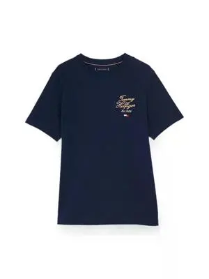 Tommy Hilfiger Logo-embroidered T-shirt