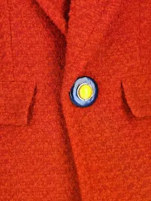 Saint Laurent Single-breasted Jacket In Tweed