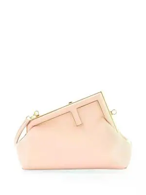 Fendi First Bag Leather Small Clutch Bag