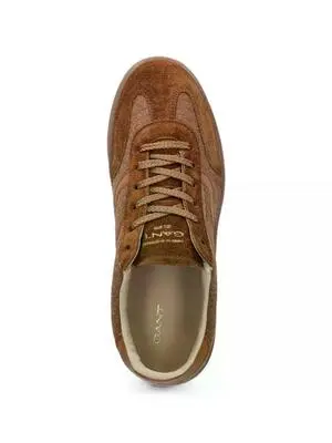 Gant Cuzima Suede-panelled Lace-up Sneakers