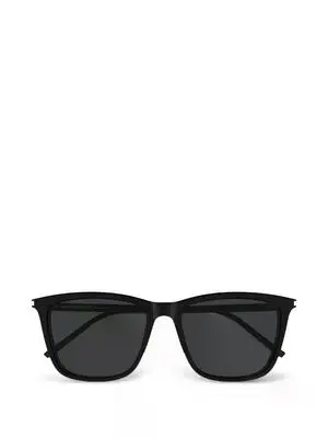 Saint Laurent Rectangle-frame Sunglasses - Black