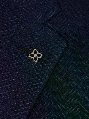 Tagliatore Herringbone-weave Blazer