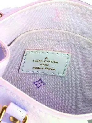 LOUIS VUITTON Petit Sac Plat Bag Spring In The City Monogram Giant Canvas Crossbody Bag - Pink