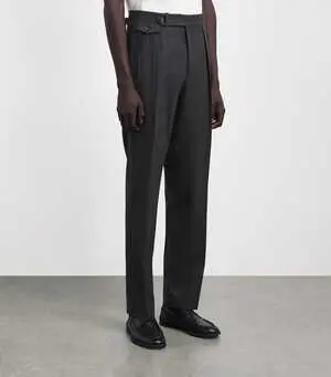 Polo Ralph Lauren Wool Pleated Trousers