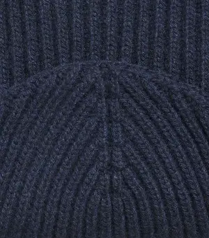 Johnstons Of Elgin Cashmere Ribbed Beanie