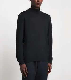 Johnstons Of Elgin Superfine Cashmere Rollneck Sweater