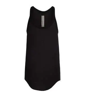 Rick Owens Wool-silk Pony Tank Top - Black