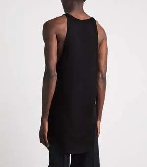Rick Owens Wool-silk Pony Tank Top