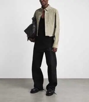 Rick Owens Wool-silk Pony Tank Top