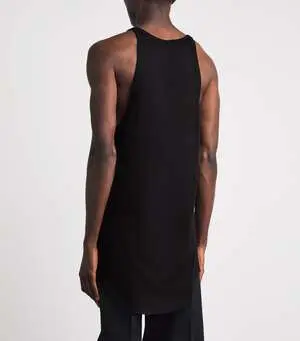 Rick Owens Wool-silk Pony Tank Top