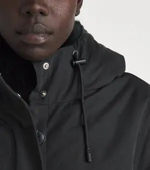 YVES SALOMON Down Fur-trim Technical Parka Coat