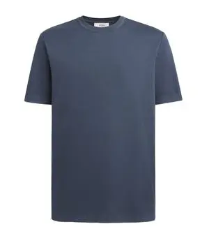 Eton Cotton T-shirt - Navy