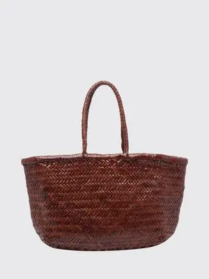 Dragon Diffusion Woven Leather Handbag - Burnt