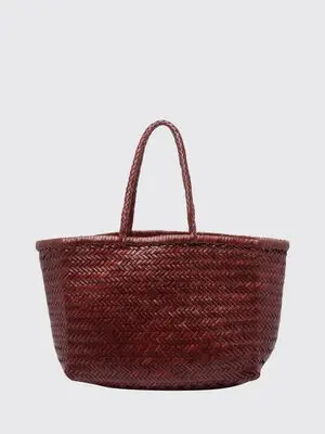 Dragon Diffusion Woven Leather Handbag - Red