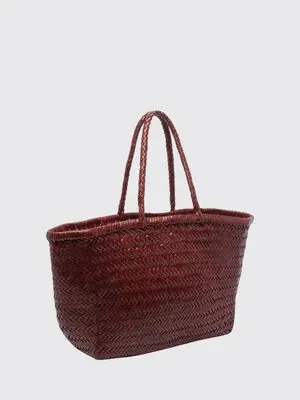 Dragon Diffusion Woven Leather Handbag - Red