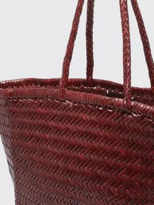 Dragon Diffusion Woven Leather Handbag - Red