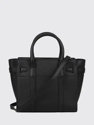 Mulberry Bayswater Mini Zipped Tote Bag In Calf Leather With Shoulder Strap