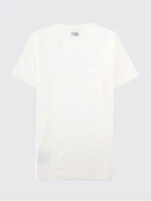 MAISON MARGIELA Short-sleeved Crewneck Cotton T-shirt