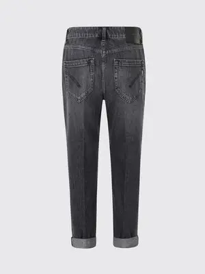 DONDUP Koons High-waisted Straight Cropped Jeans In Denim
