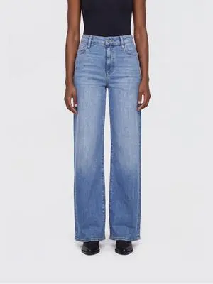 FRAME Frame Le Slim Palazzo High-Rise Wide-Leg Jeans In Denim Blue 1