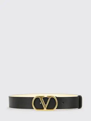 Valentino Garavani Vlogo Signature Reversible Belt - Black 1