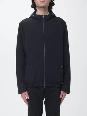 Herno Hooded Padded Nylon Windbreaker Jacket - Black