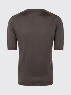 Max Mara Short-sleeved Silk And Cashmere Knit Top - Green