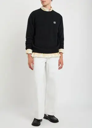Loewe Anagram-embroidered Wool Jumper
