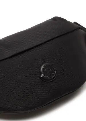 Moncler Durance Small Woven Belt Bag - Stone