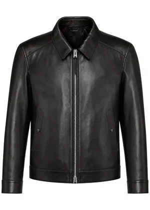 TOM FORD Leather Jacket - Black
