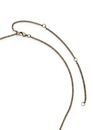 LEMAIRE Personal Brush Pendant -plated Necklace