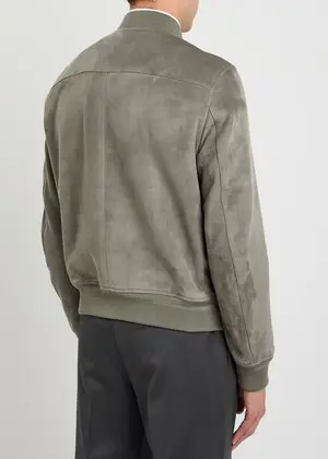 TOM FORD Suede Bomber Jacket