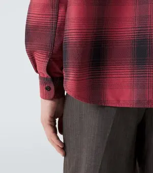 Our Legacy Checked Cotton Shirt