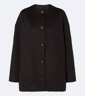 Loulou De Saison Dunne Wool And Cashmere Coat - Brown
