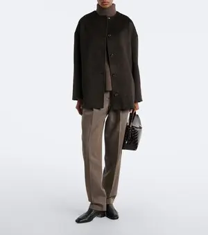 Loulou De Saison Dunne Wool And Cashmere Coat