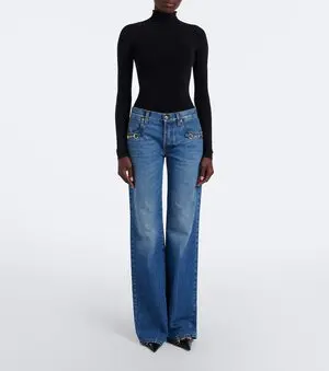 Gucci Horsebit Flared Jeans