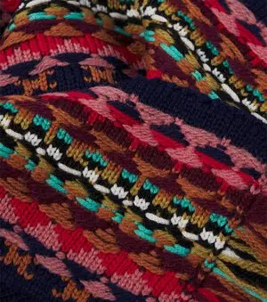 Dries Van Noten Wool Jacquard Scarf